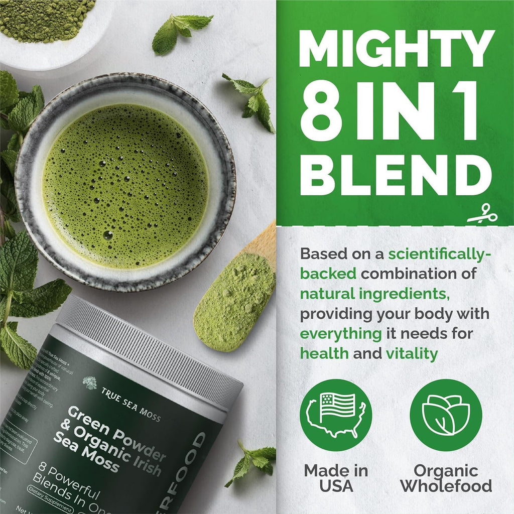 TrueSeaMoss spirulina for mental clarity
