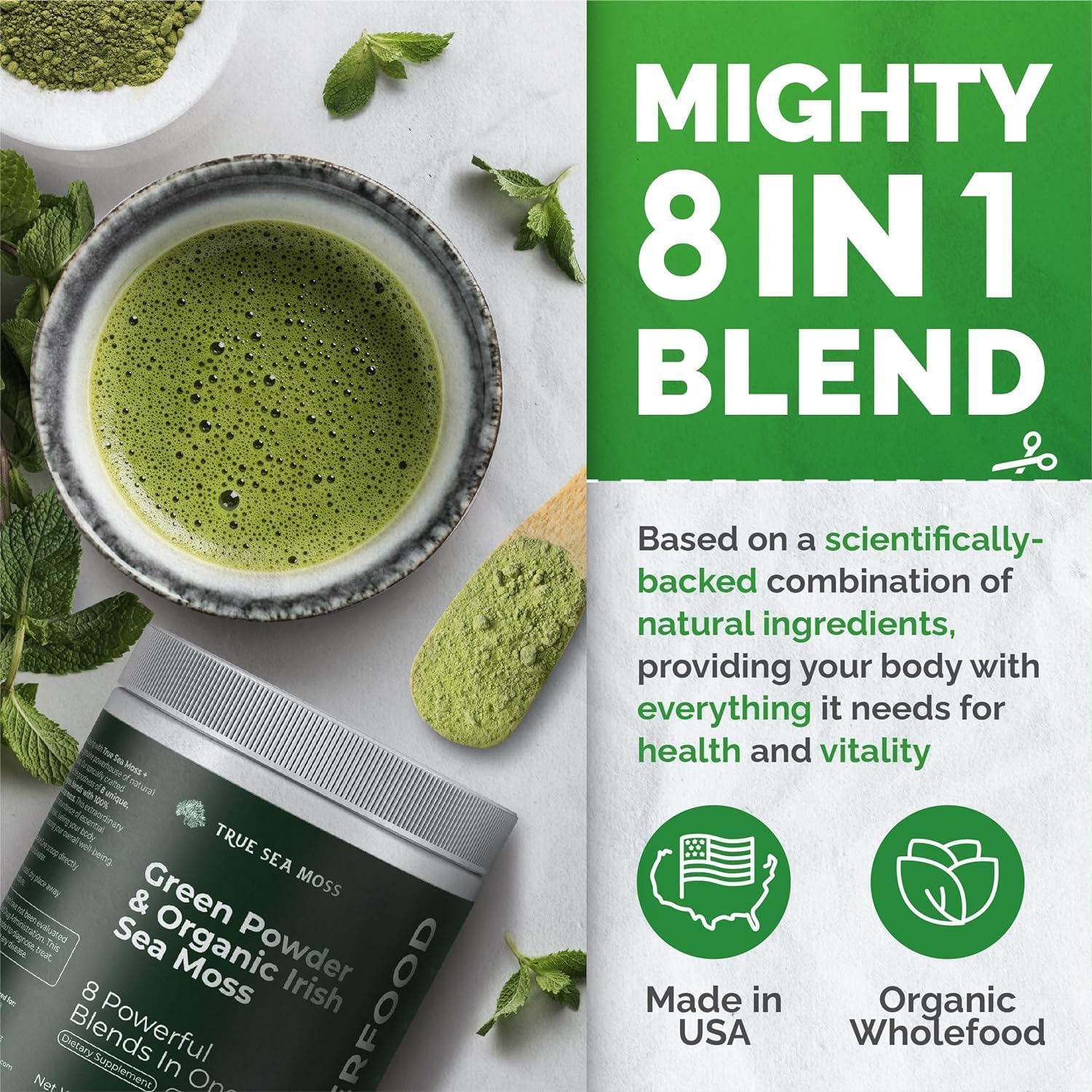 TrueSeaMoss spirulina for mental clarity
