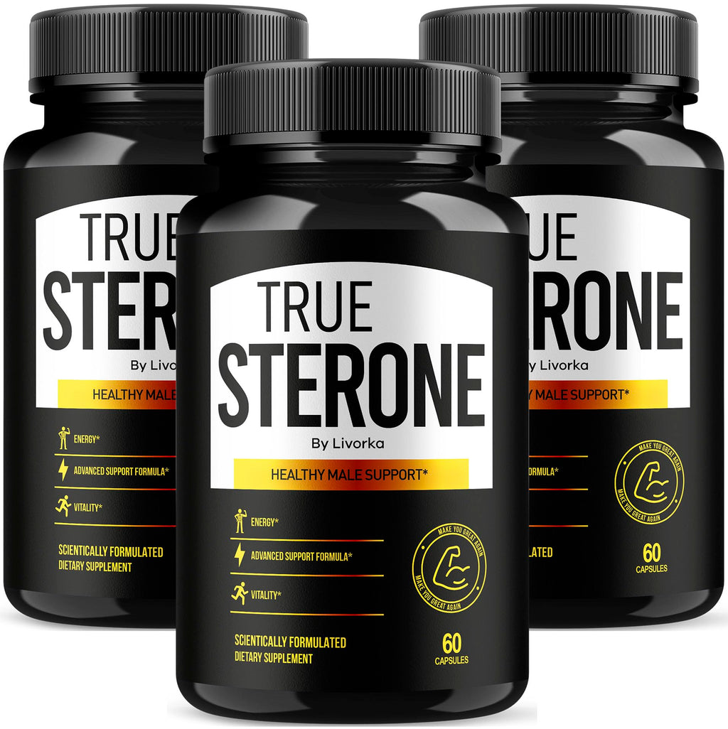 TrueSterone blended vitamin capsules