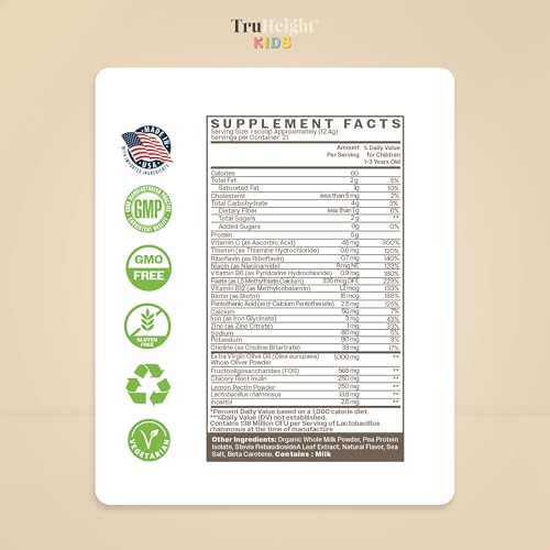 TruHeight blended vitamins for kids