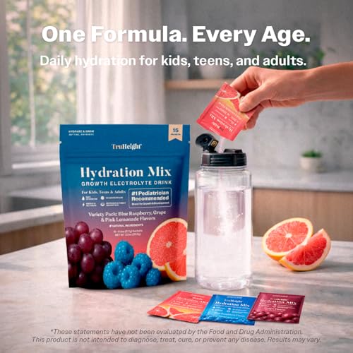 TruHeight electrolyte mix for workouts