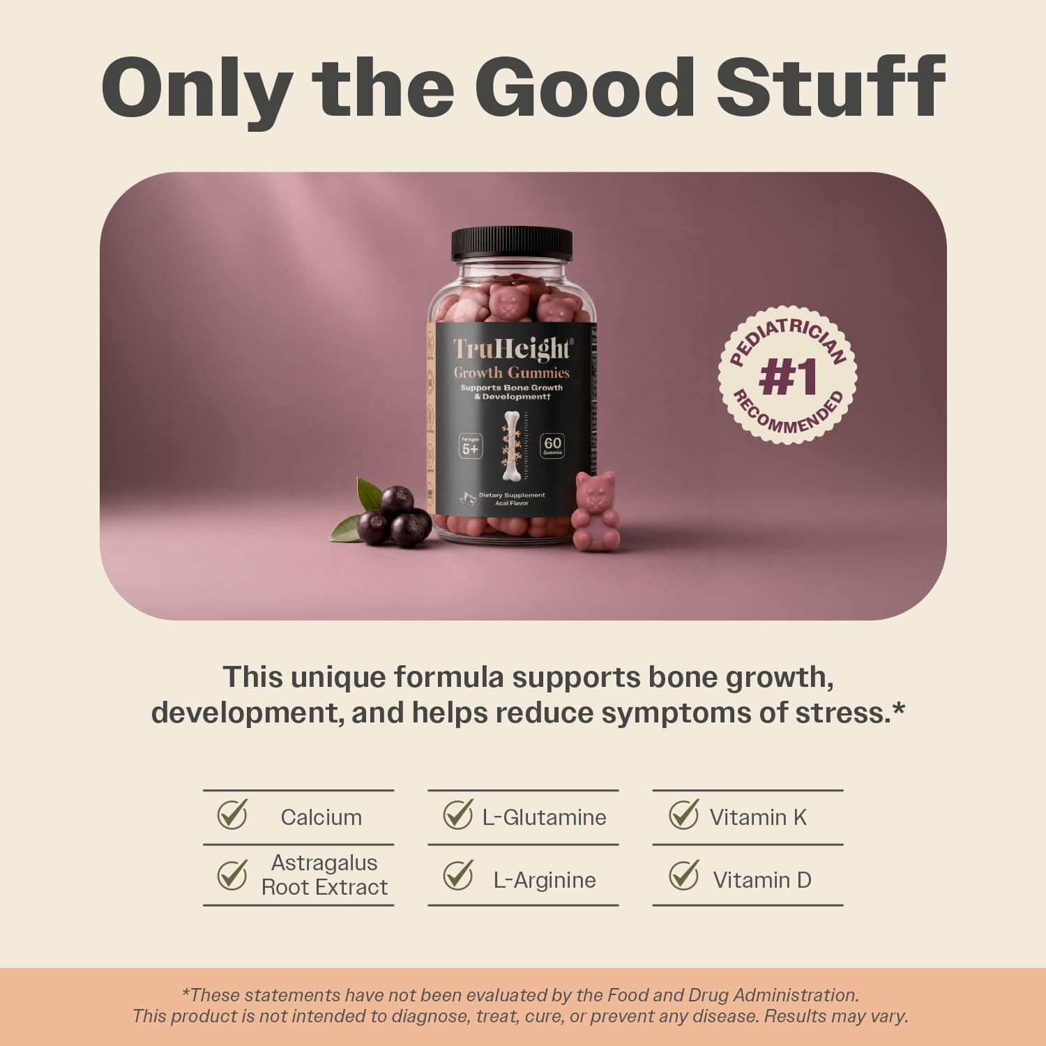 TruHeight gummies for healthy growth