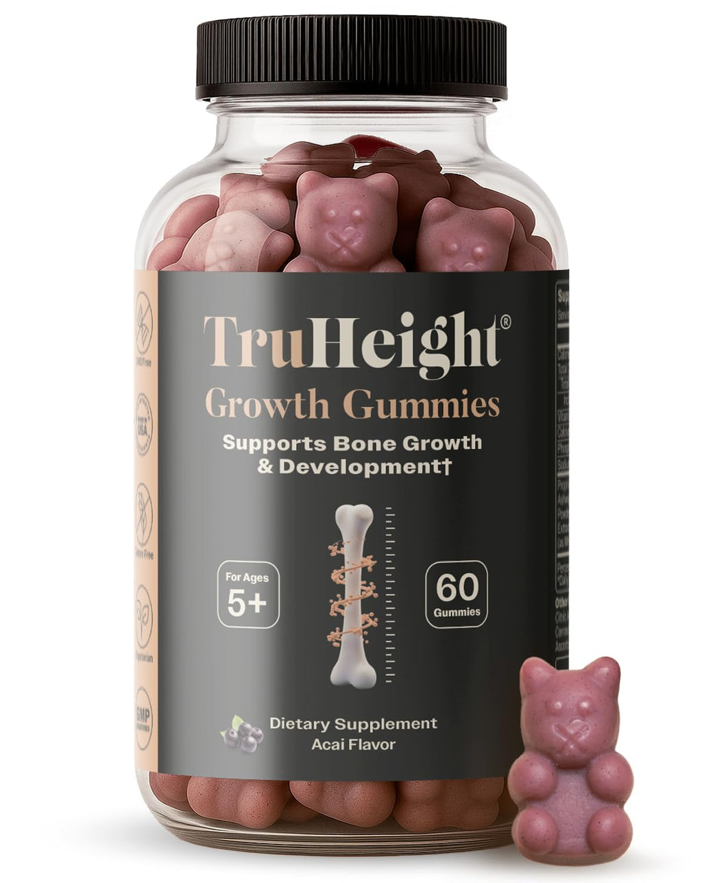 TruHeight gummy multivitamin for kids