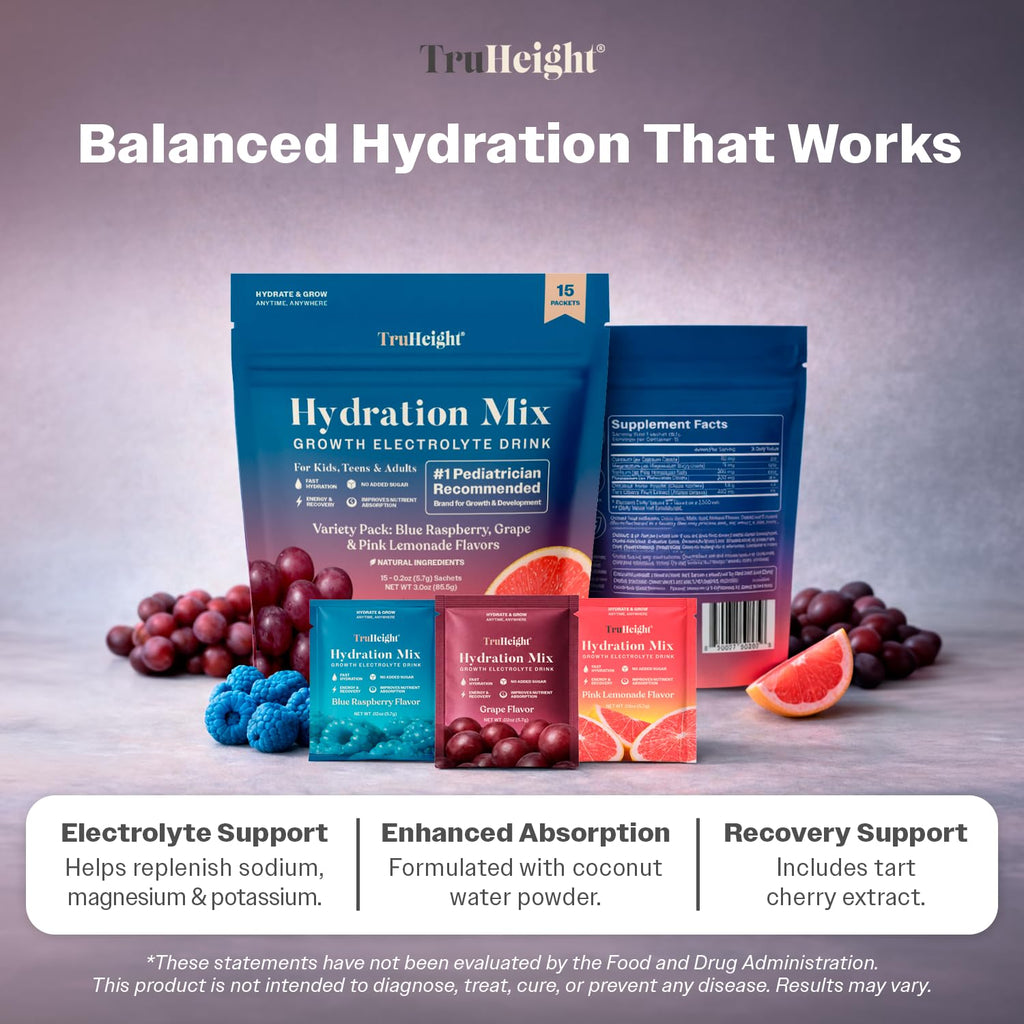 TruHeight hydration for daily wellness