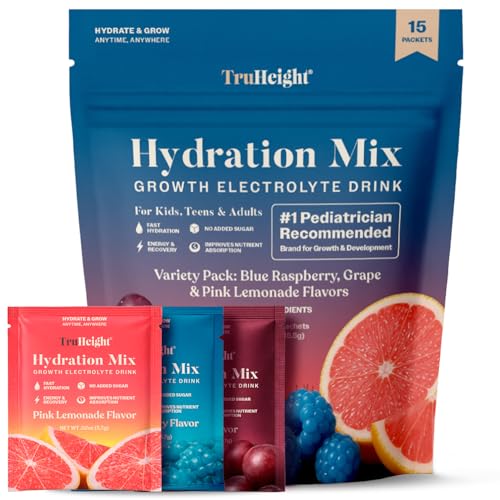 TruHeight hydration packets for athletes