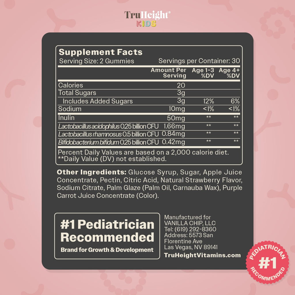 TruHeight kids gummies for daily wellness