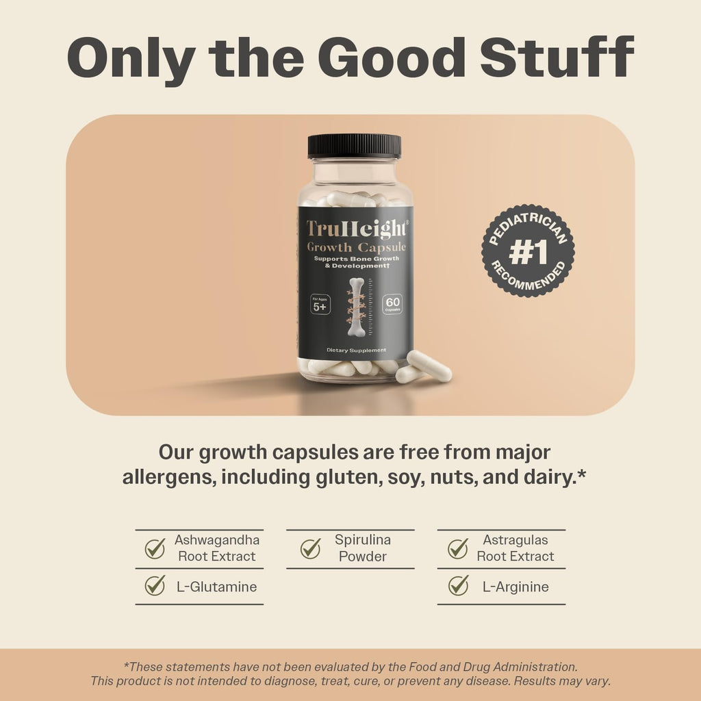 TruHeight multivitamins for strong bones