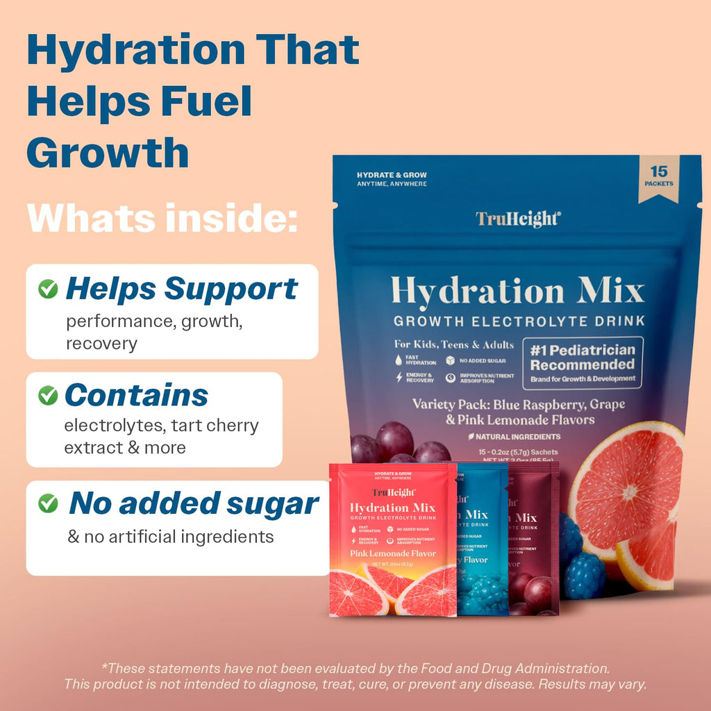 TruHeight packets enhance workout recovery