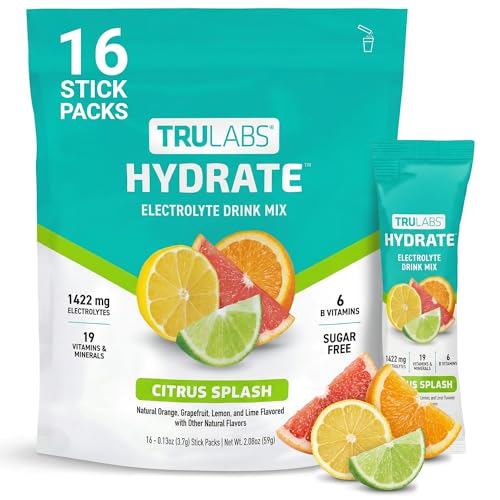 TruLabs electrolyte drink mix packets