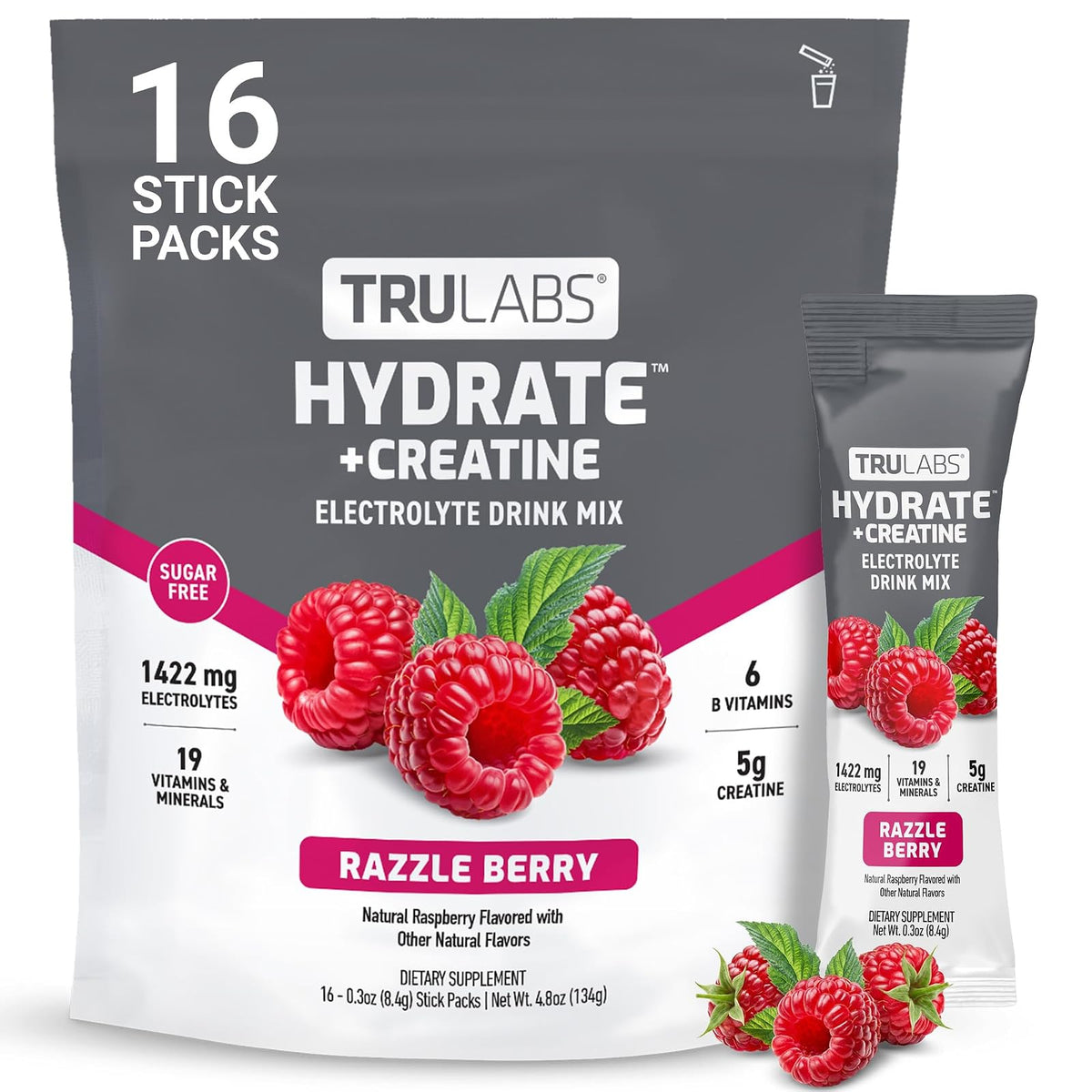 TRULABS hydrate creatine drink mix