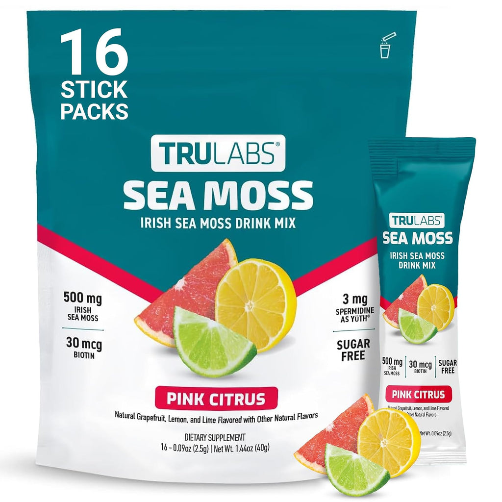 TRULABS Irish Sea Moss Powder benefits