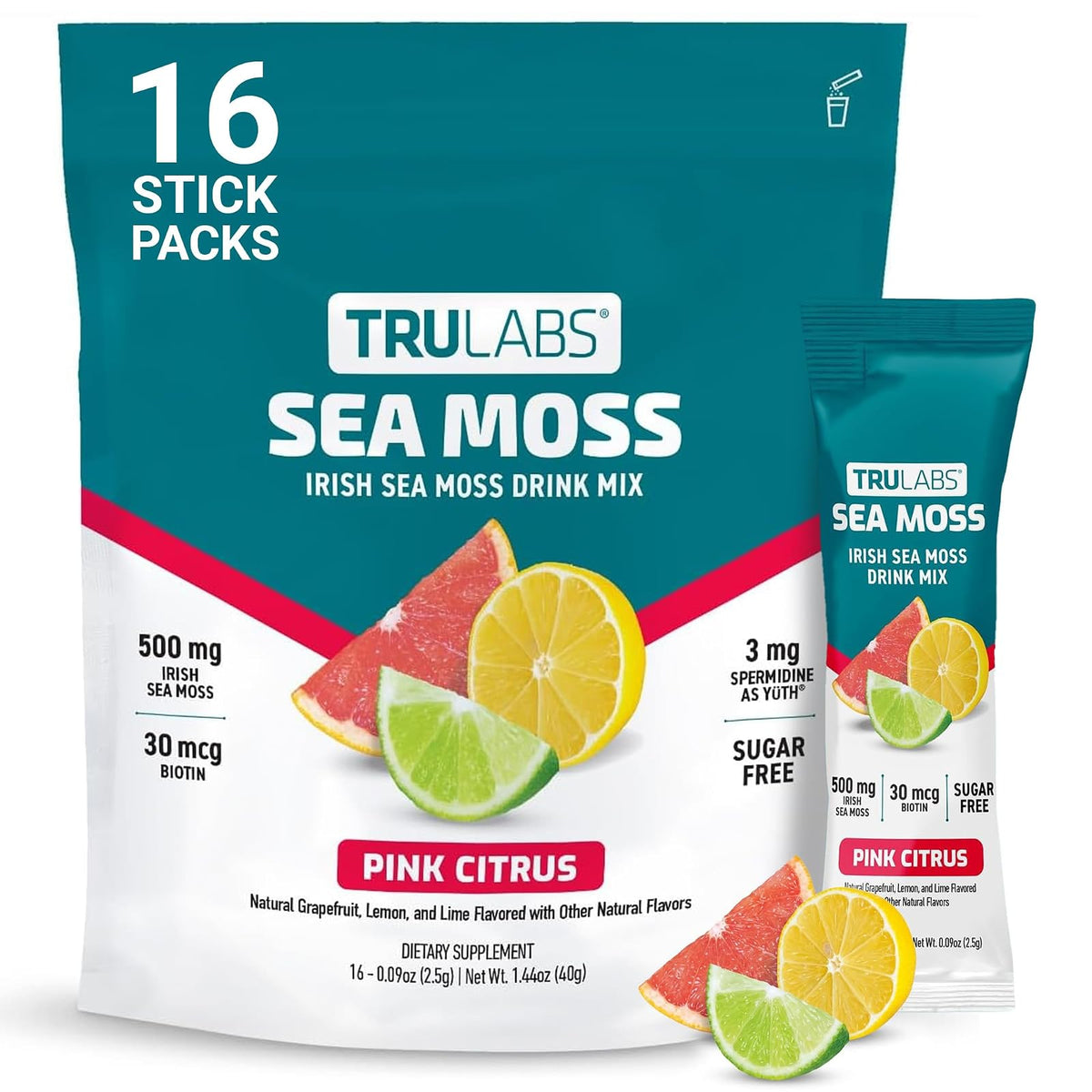 TRULABS Irish Sea Moss Powder benefits