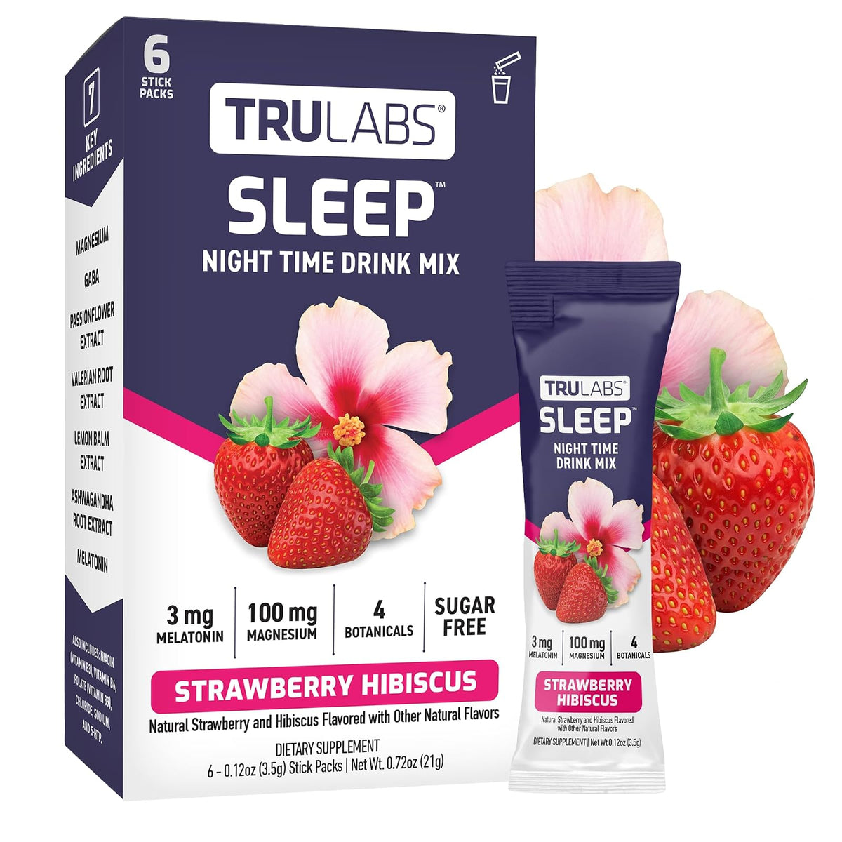 TRULABS magnesium sleep drink mix