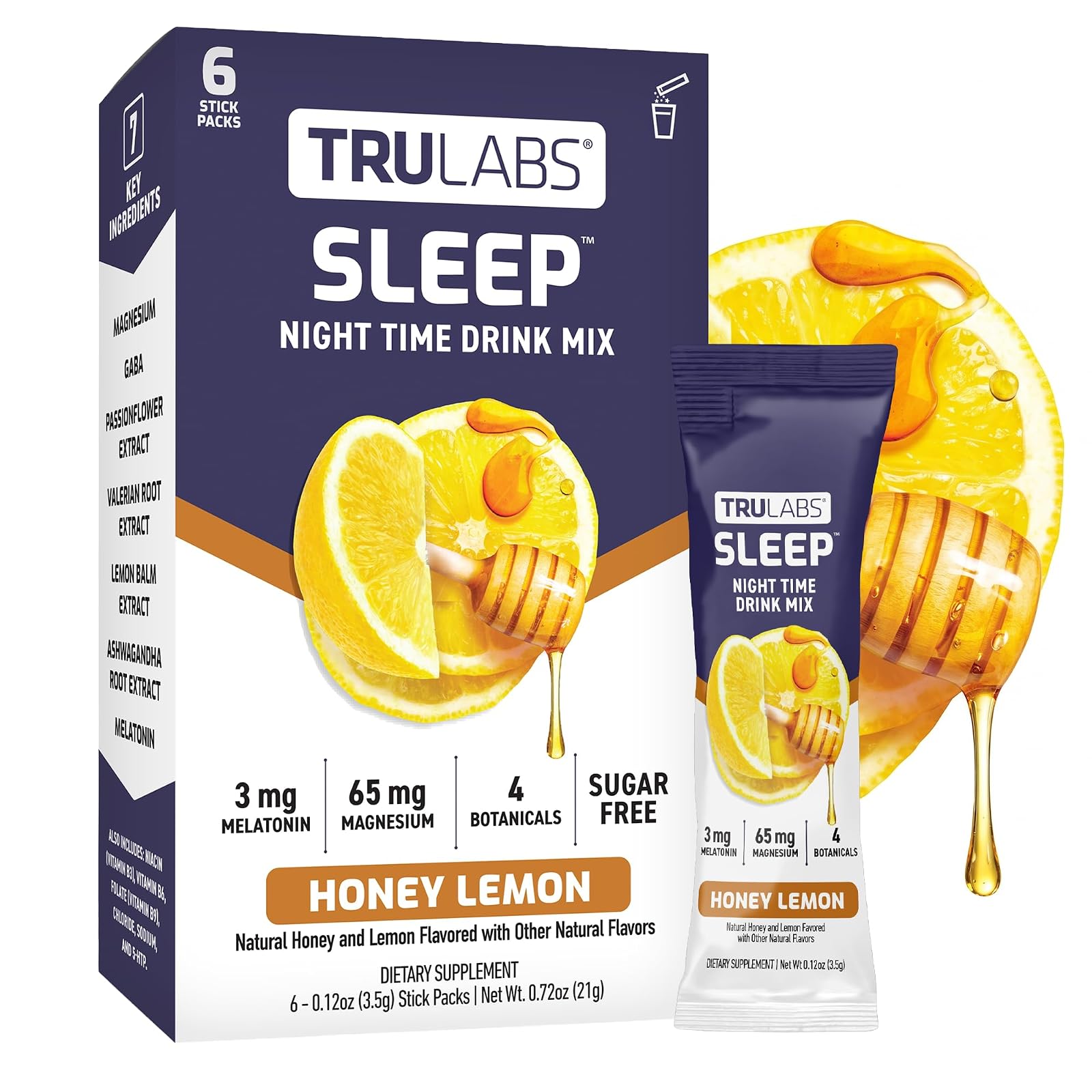 TRULABS melatonin sleep drink mix