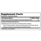 trunature cranberry 650 mg vegetarian supplement