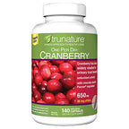 trunature cranberry capsules for urinary health