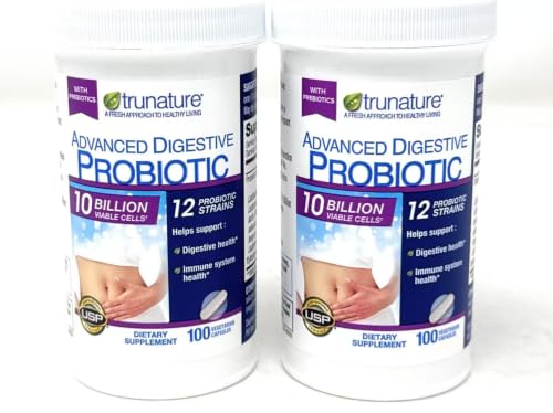Trunature digestive probiotic capsules