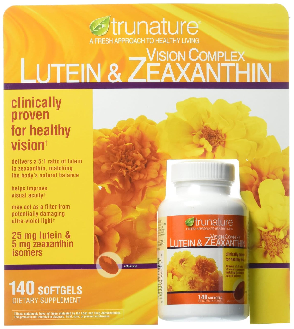 Trunature Vision Complex softgels for eye health