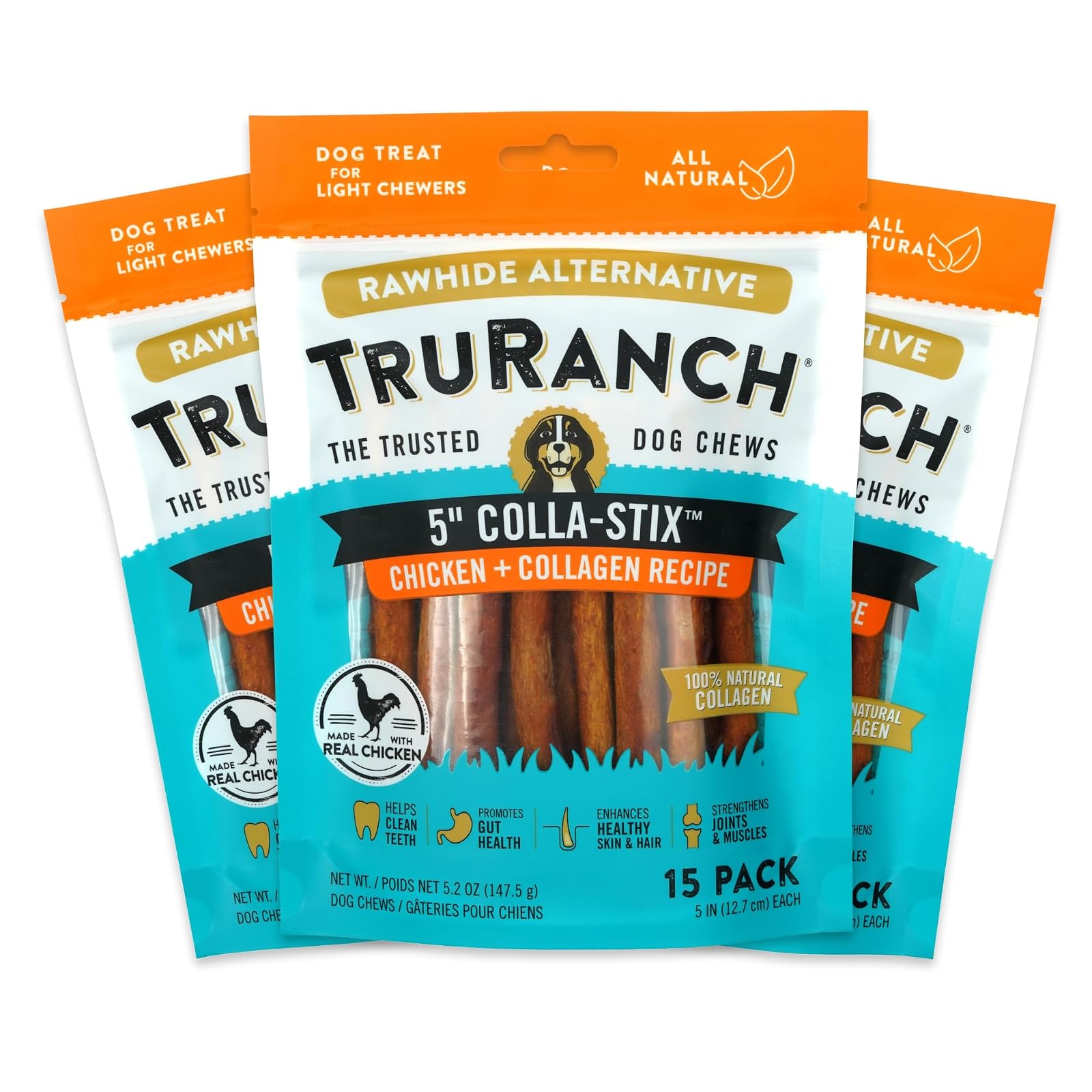 TRURANCH collagen sticks for dogs