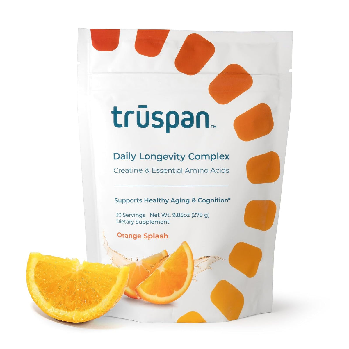 TruSpan creatine monohydrate powder supplement