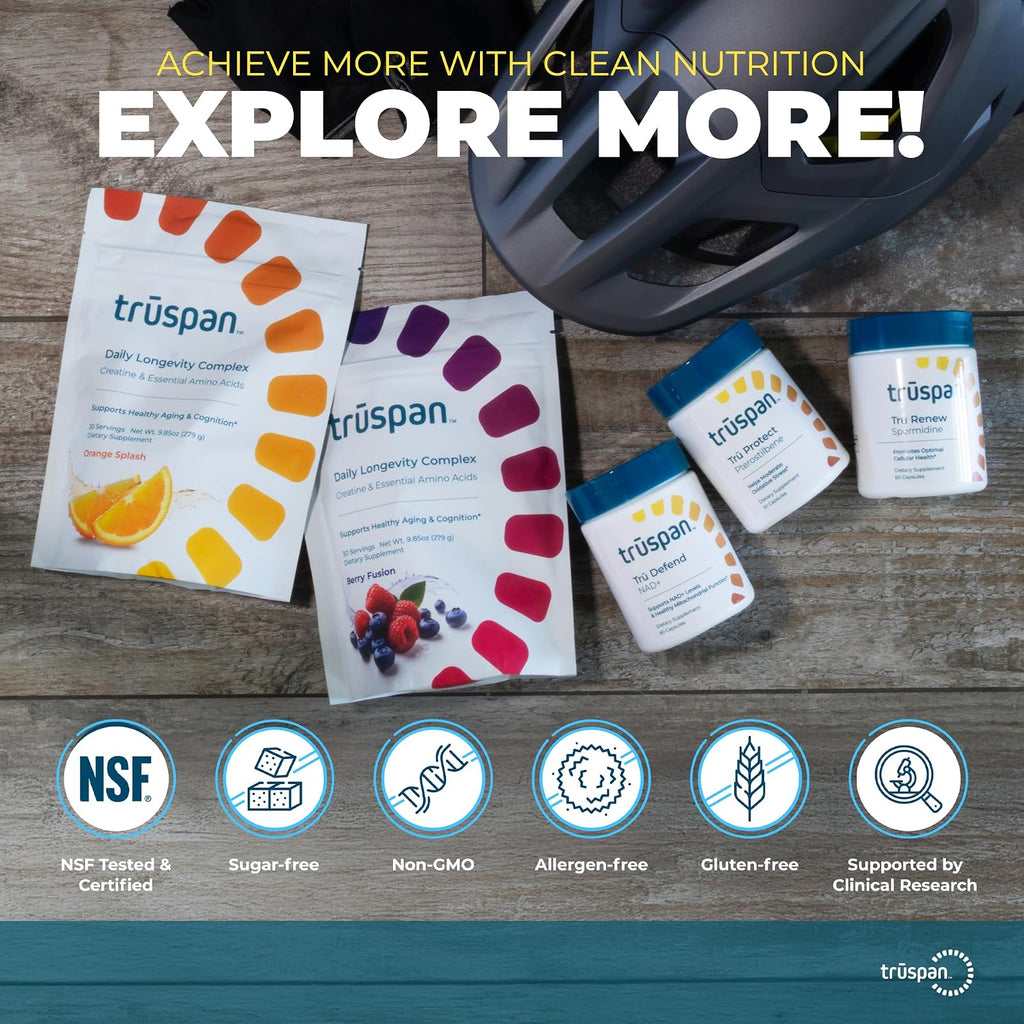 TruSpan niacinamide for healthy aging
