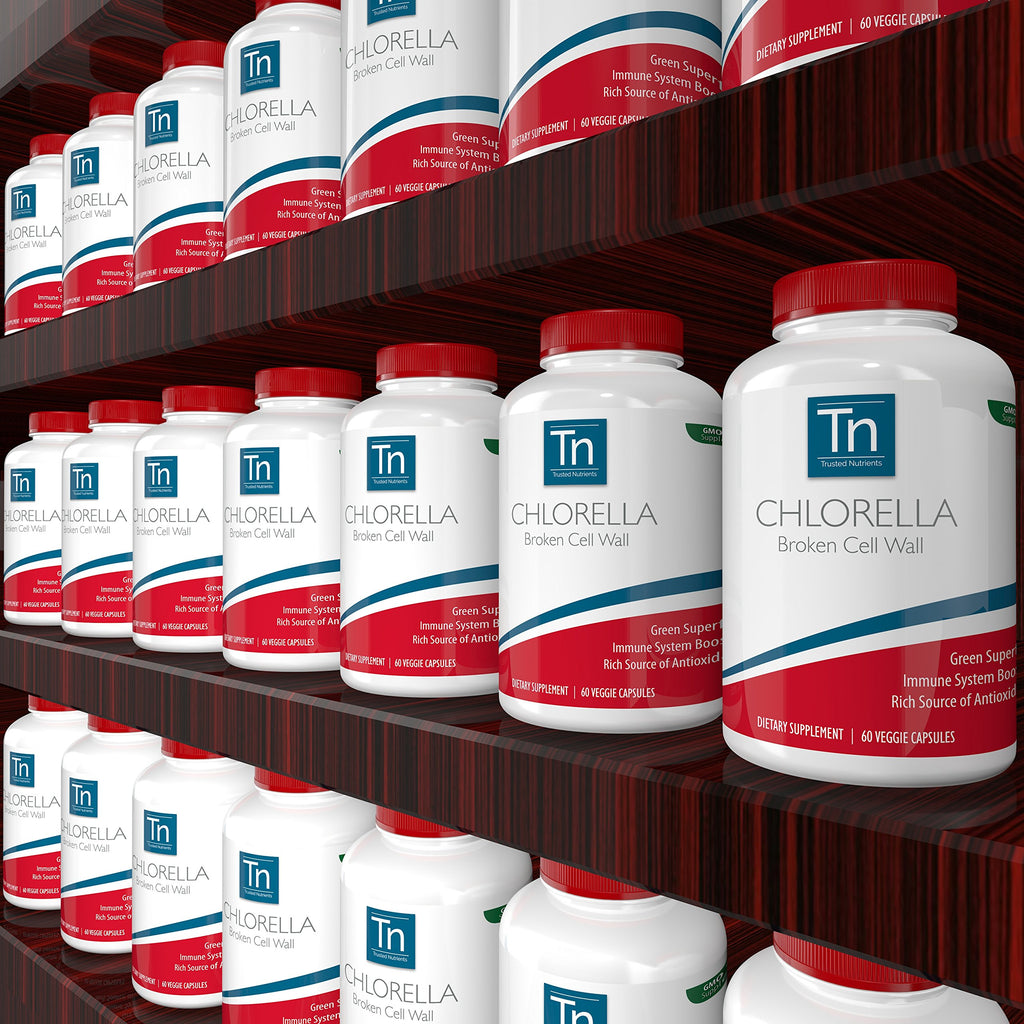 Trusted Nutrients chlorella for energy enhancement