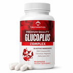 TRUTHENTICS GlucoPlus metabolic support capsules