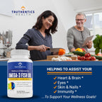 TRUTHENTICS kids omega 3 softgels