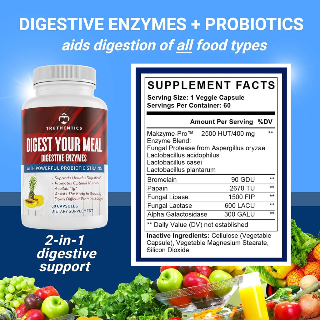 TRUTHENTICS probiotics for digestion