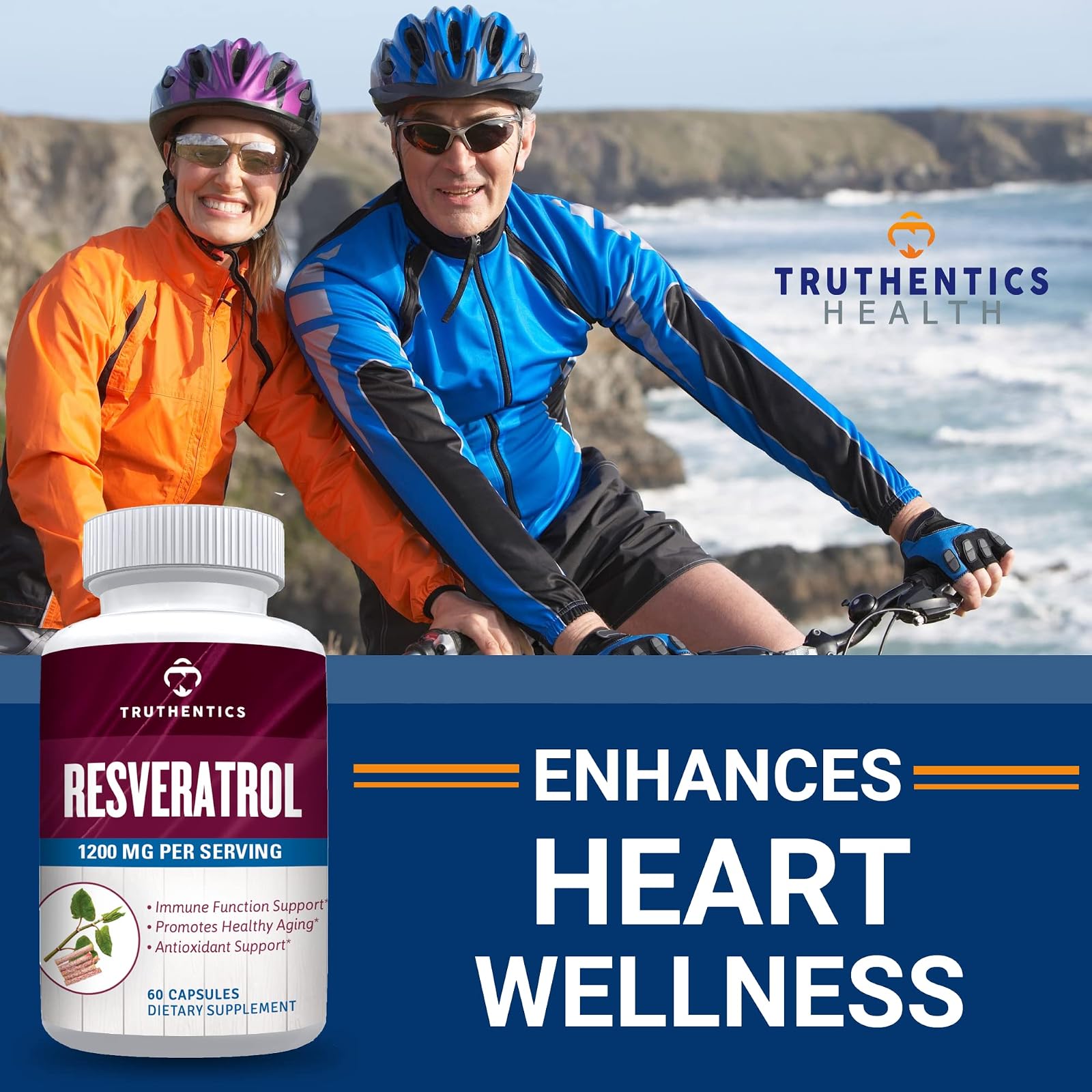 TRUTHENTICS vegan capsules for wellness