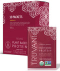 Truvani organic chocolate strawberry protein