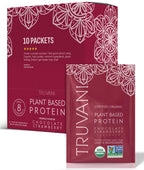 Truvani organic chocolate strawberry protein