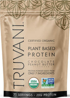 Truvani organic plant protein powder