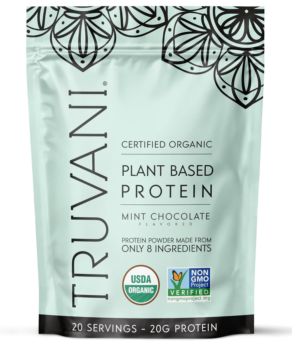 Truvani organic plant protein powder