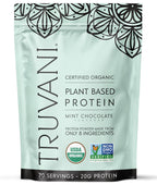 Truvani organic plant protein powder