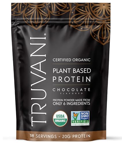 Truvani organic plant protein powder