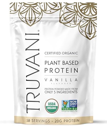 Truvani organic plant protein powder
