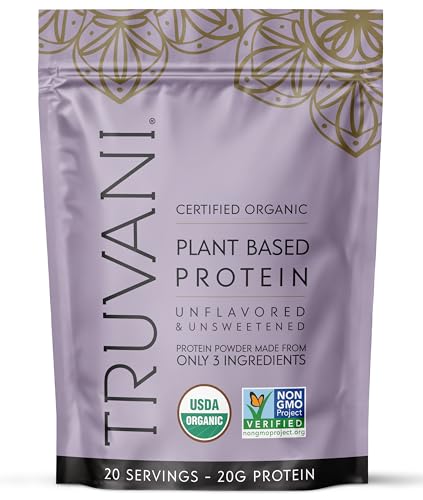 Truvani organic plant protein powder