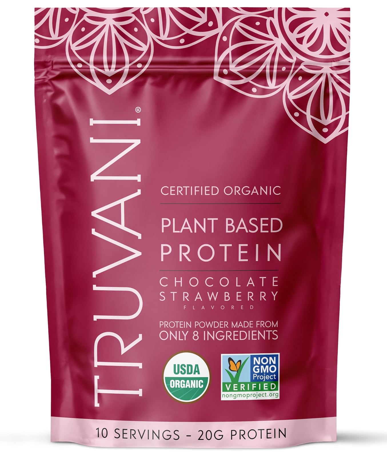 Truvani organic plant protein powder