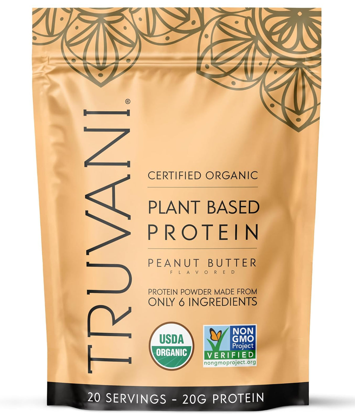 Truvani plant based protein powder