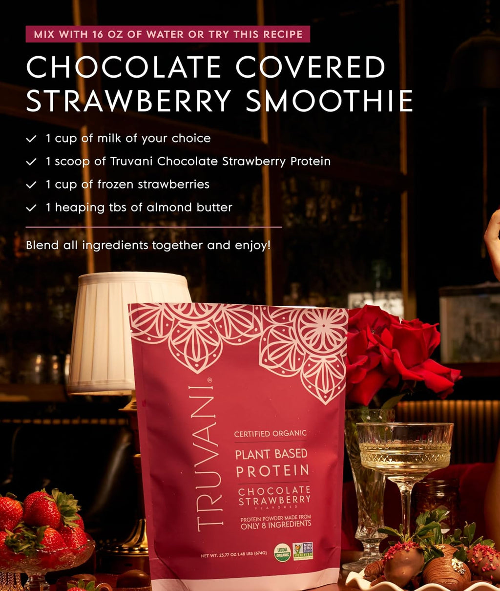 Truvani plant protein for energy boost