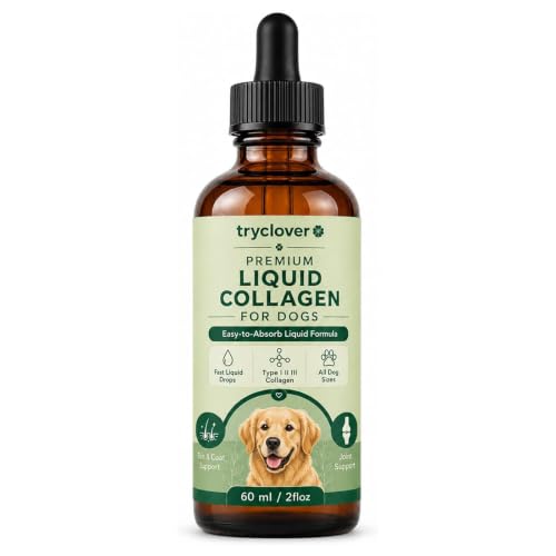 Tryclover liquid collagen for dogs