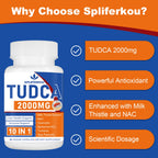 Tudca 180 capsules for wellness