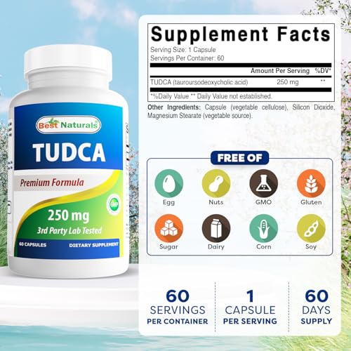 TUDCA 250 mg multivitamin for men