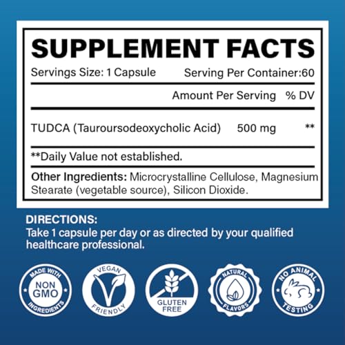 TUDCA 500 mg multivitamin for women