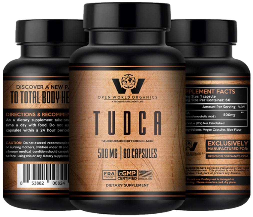 TUDCA 500 mg multivitamins for men