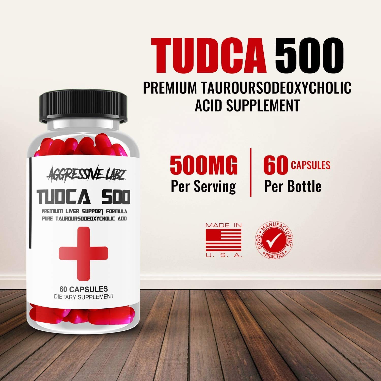 TUDCA 500mg for balanced nutrition