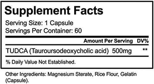 TUDCA 500mg for overall health