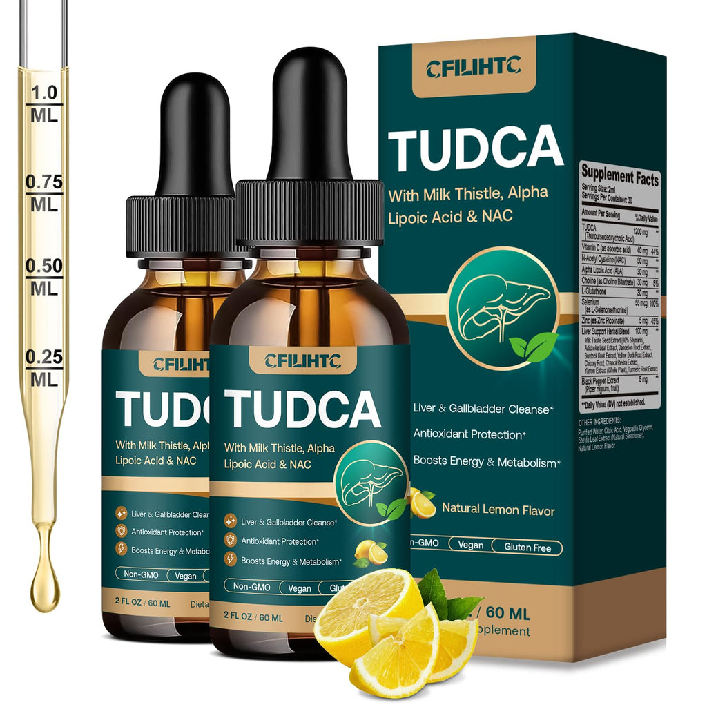 TUDCA bile salts liquid drops