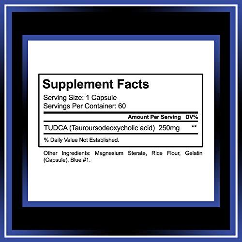TUDCA capsules for detoxification support